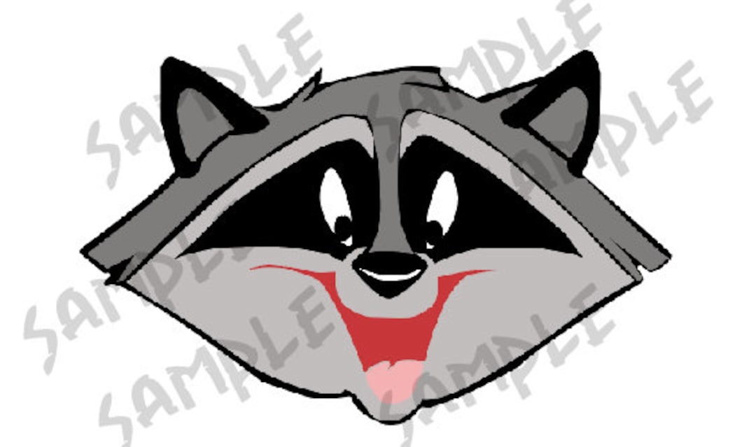Meeko From Pocahontas SVG - Etsy