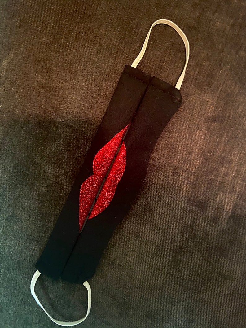 Vampire Mask Lips SVG - Etsy