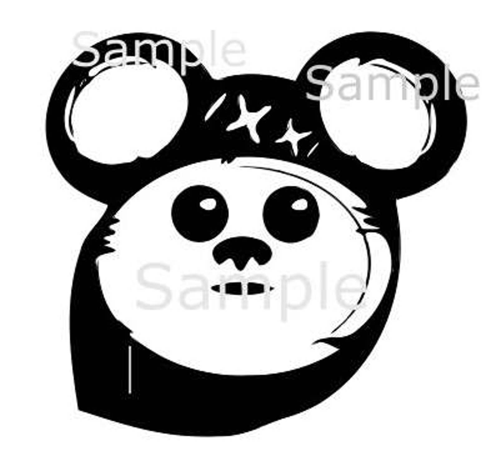 Ewok Star Wars Inspired Svg - Etsy