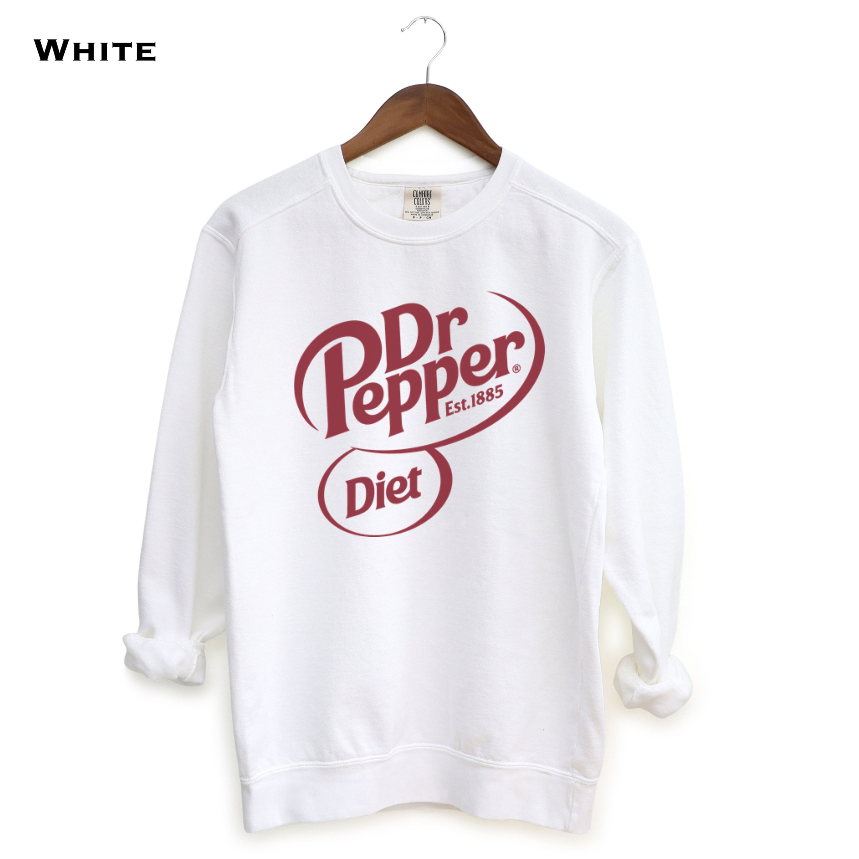Vintage Diet Dr Pepper Sweatshirt Perfect Soda Lover Gift Idea Classic ...
