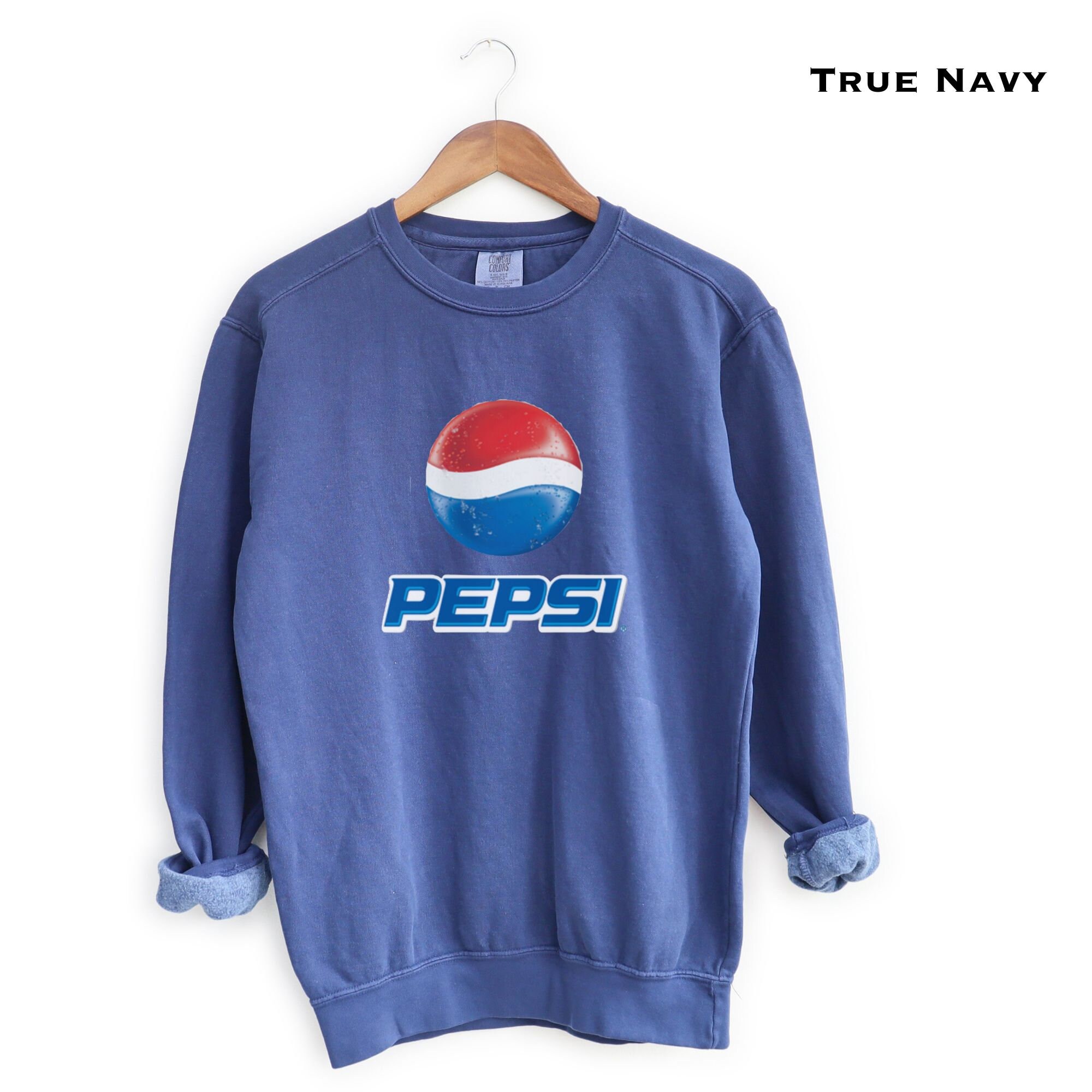 Vintage Pepsi Sweatshirt Perfect Soda Lover Gift Idea Classic Soda ...