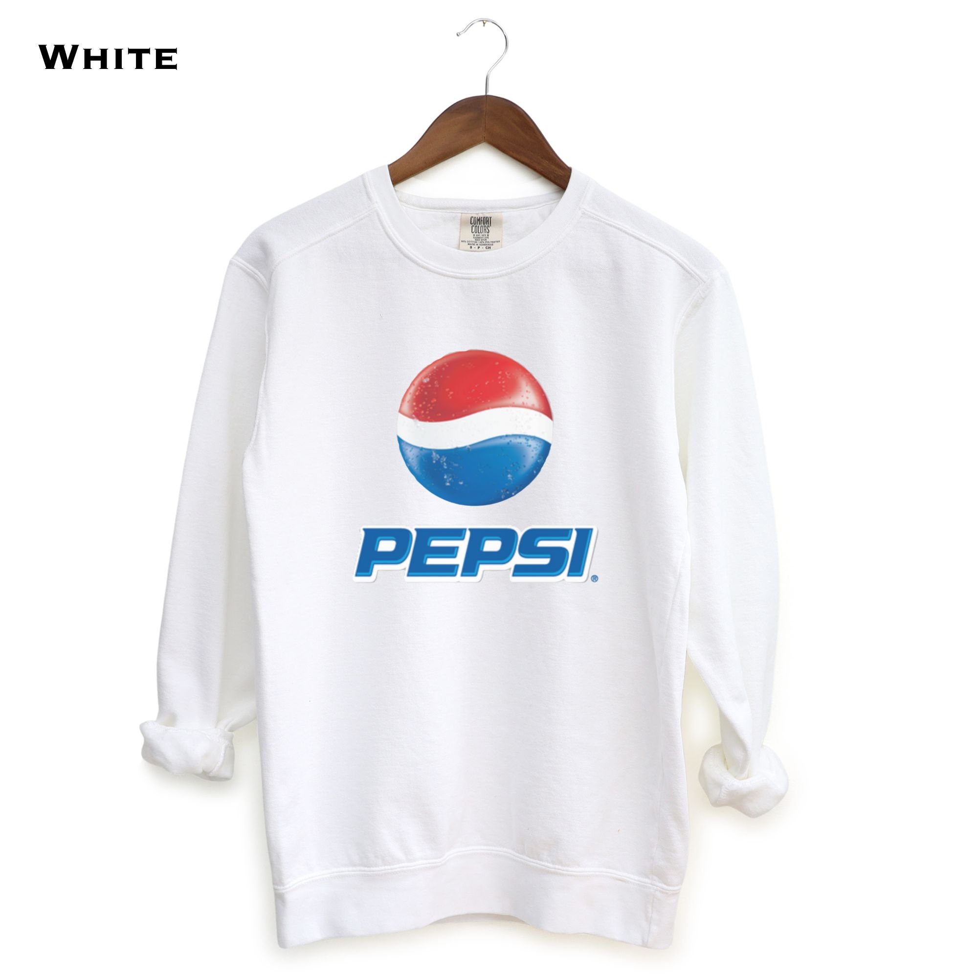 Vintage Pepsi Sweatshirt Perfect Soda Lover Gift Idea Classic Soda ...