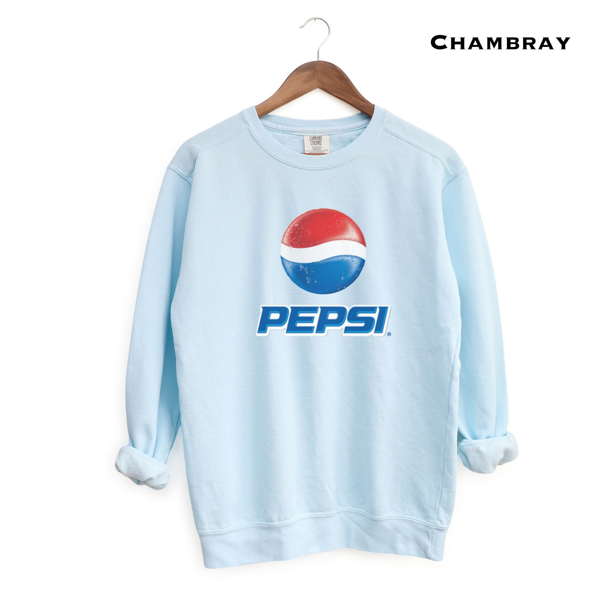 Vintage Pepsi Sweatshirt Perfect Soda Lover Gift Idea Classic Soda ...