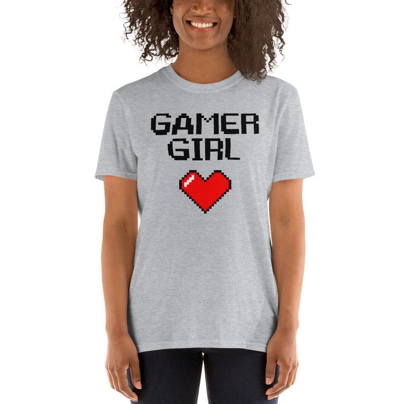 Gamer Girl T-shirt Gaming Shirt Tee for Gamers Gamer - Etsy