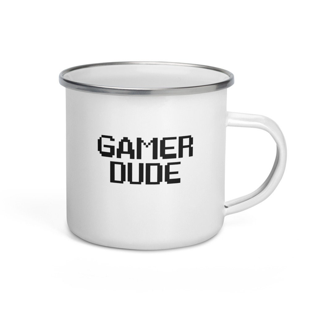Gamer Dude Mug - Gaming Mug - Gamer Cup - Drinikware for Gamers - Video ...