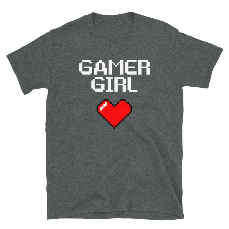 Gamer Girl T-shirt Gaming Shirt Tee for Gamers Gamer - Etsy