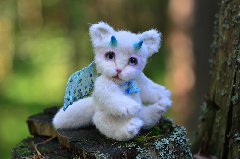 Magical Cat. Familiar Cat Poseable Doll. | Etsy