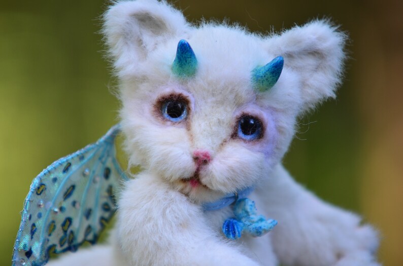 Magical Cat. Familiar Cat Poseable Doll. | Etsy