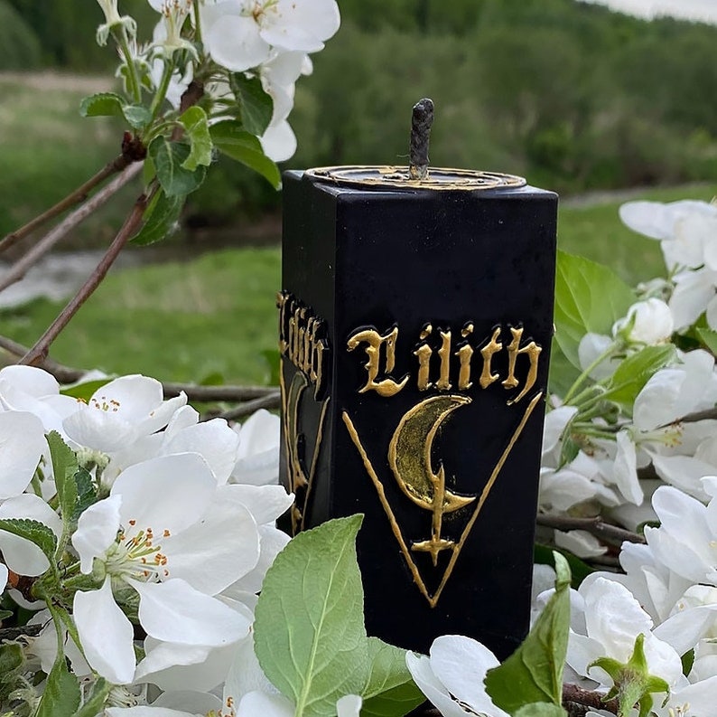 Lilith Candle. Lilith sigill candle | Etsy