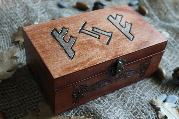 Viking box. Norse box | Etsy