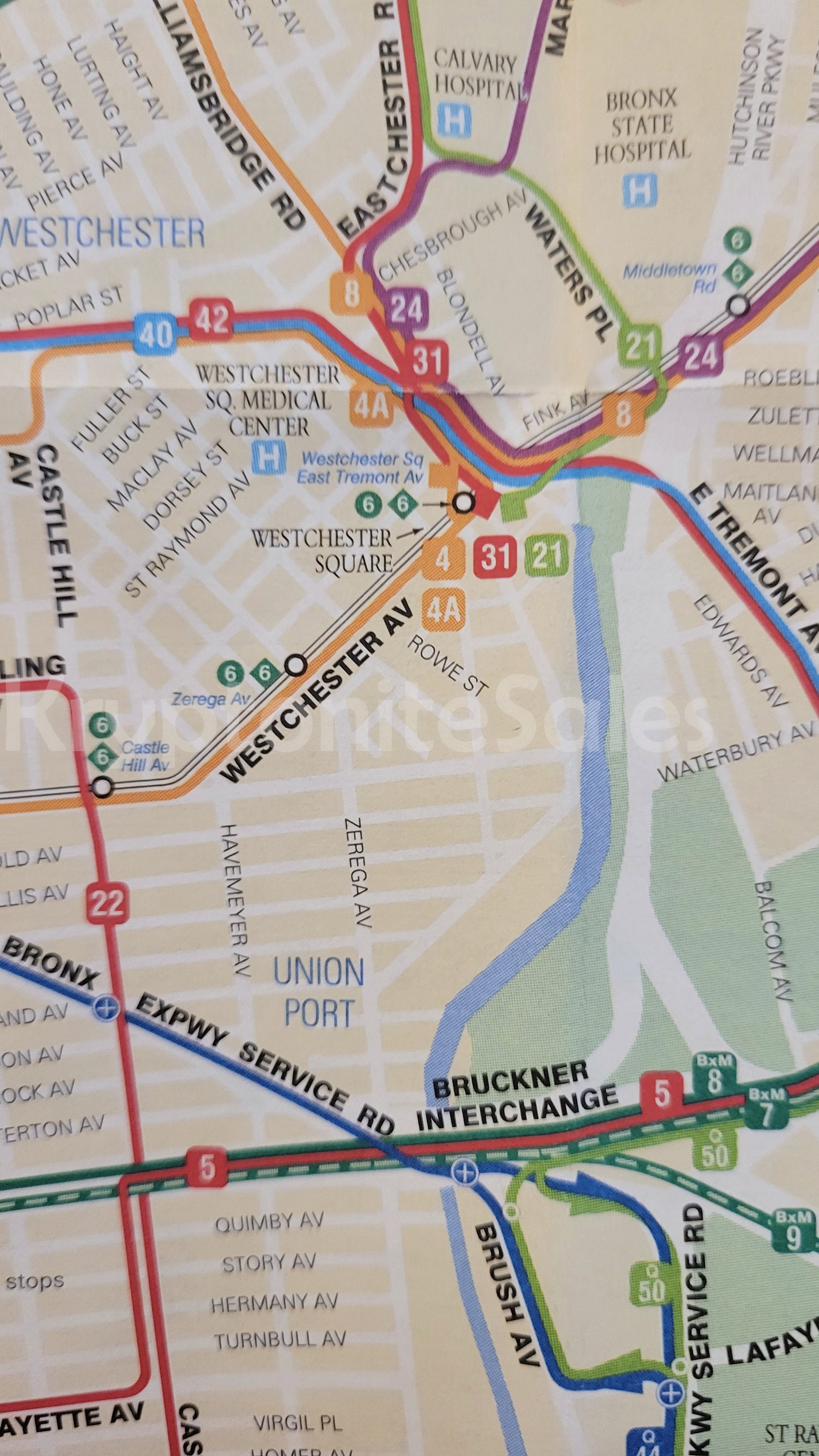 Mta Bronx Bus Map Nyc