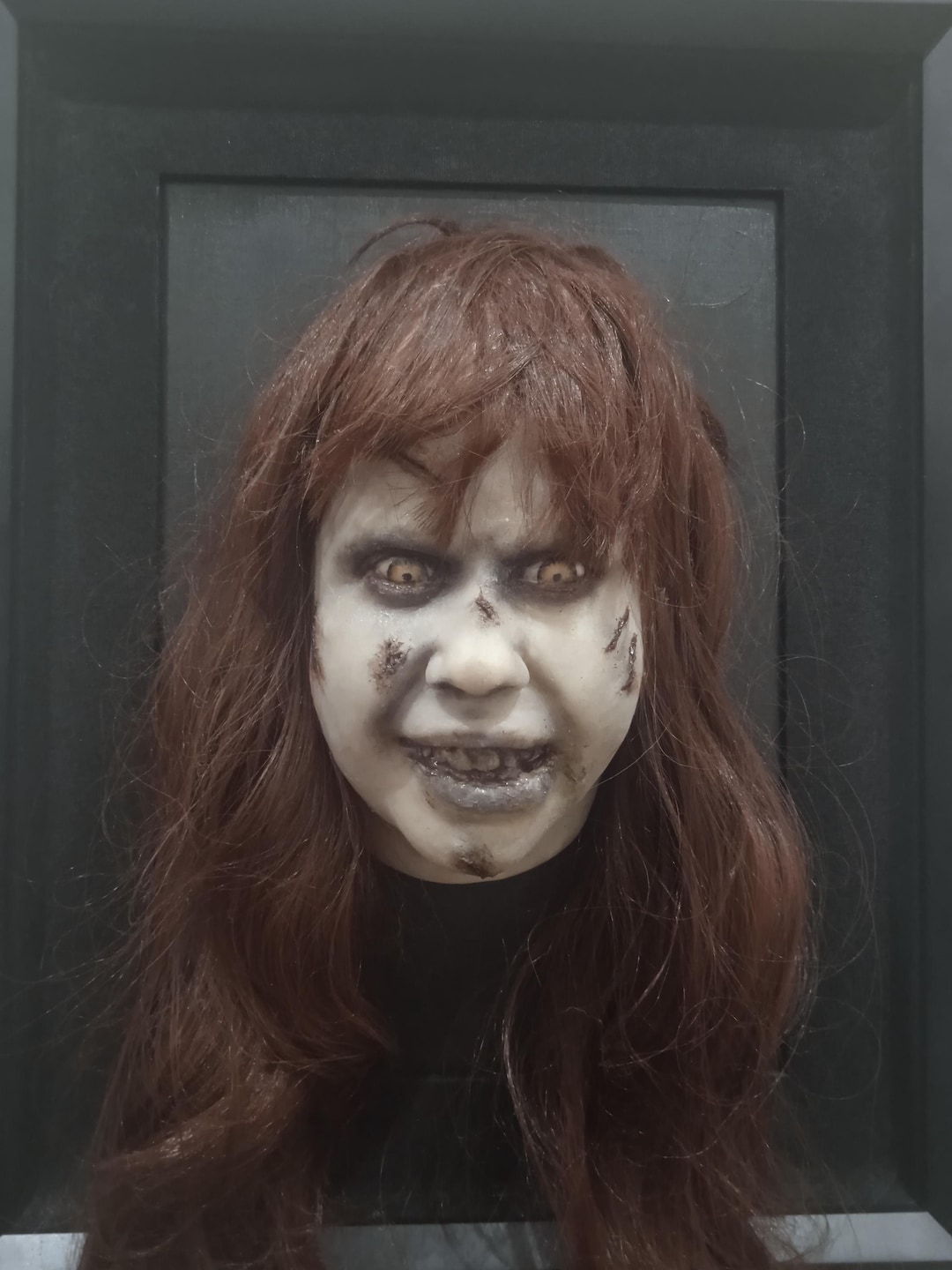 Regan Exorcist Silicon Face Horror Props, Movie ,possessed, Bust - Etsy