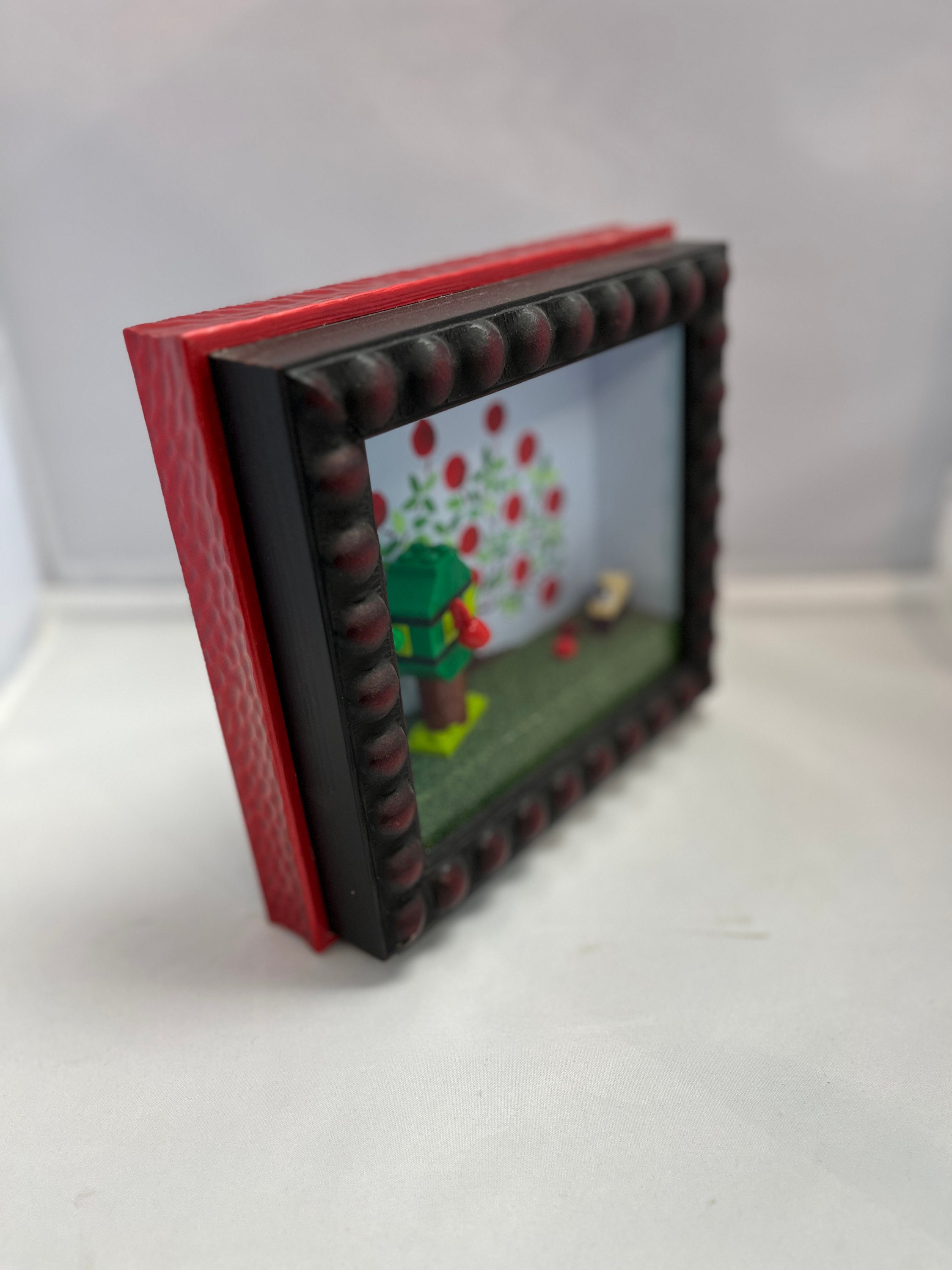 Lego Miniature 3D Diorama Lego Apple Orchard Lego Apple - Etsy