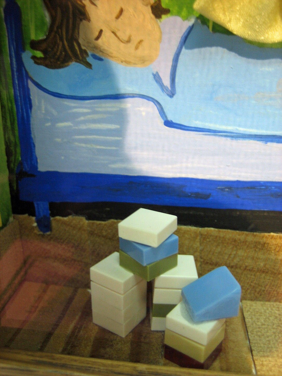 Miniature Shadow Box 3D Diorama Bed Time Hand Painted - Etsy