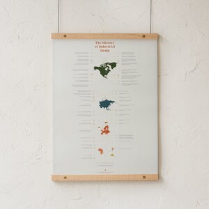 History of Industrial Hemp Infographic, Hemp Use Throughout History Map ...