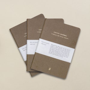 The Coffee Journal: A Templated Coffee Tasting Notebook, Coffee Log ...