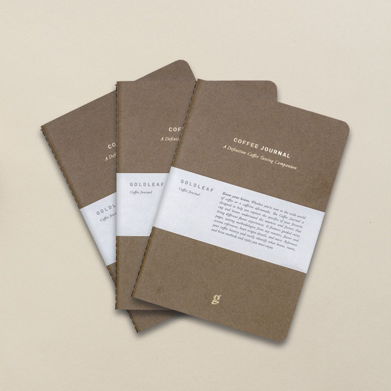 The Coffee Journal: A Templated Coffee Tasting Notebook | Etsy