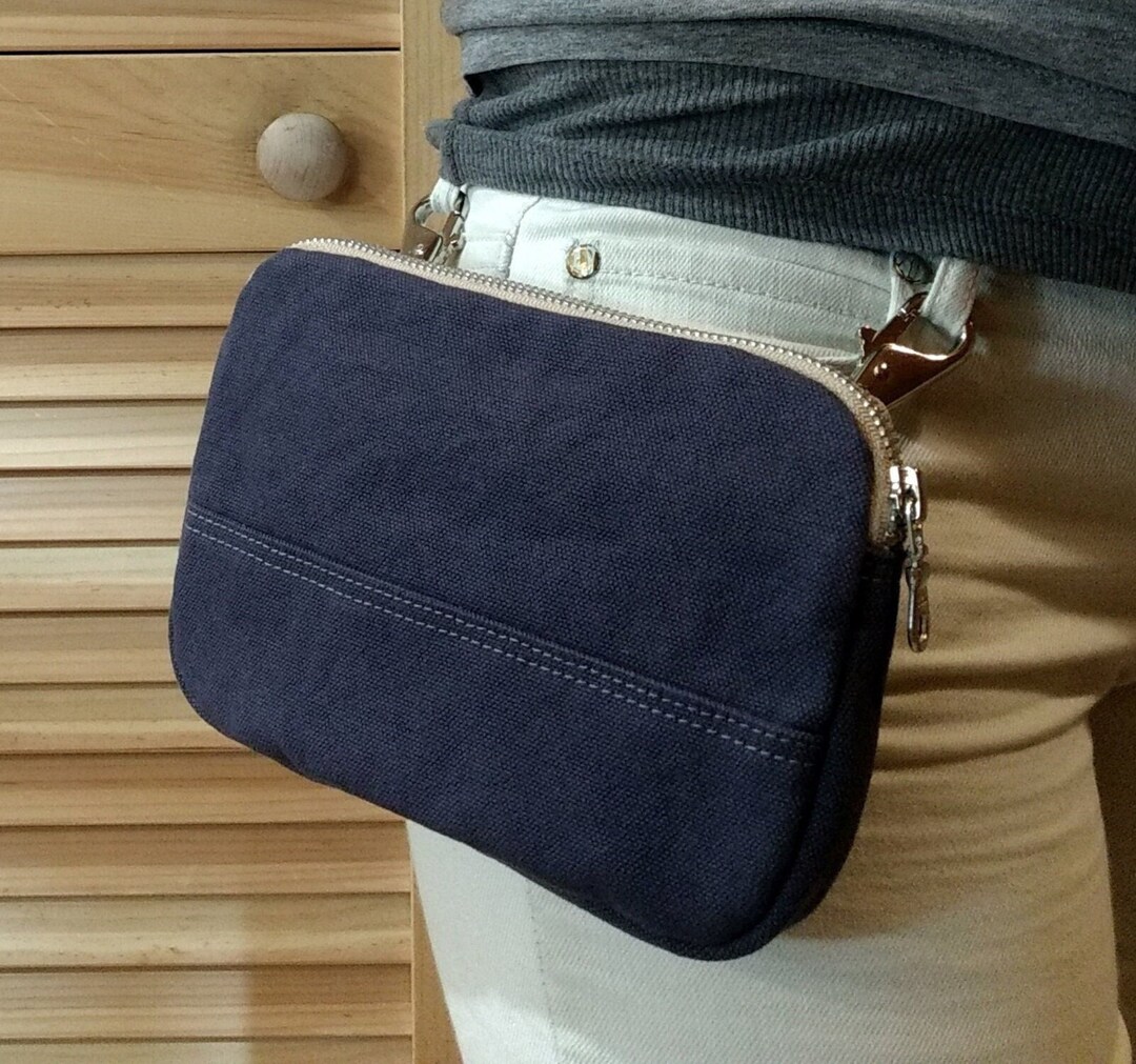 Belt Loop Pouch With Organic Cotton Canvas Outer Shell - Etsy