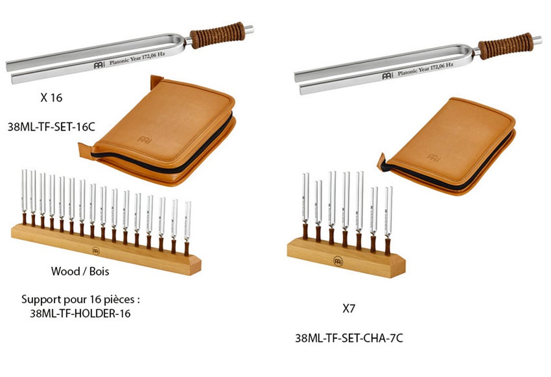 2 Sets of 7 or 16 Tuning Forks From 'sonic Energy' - Etsy