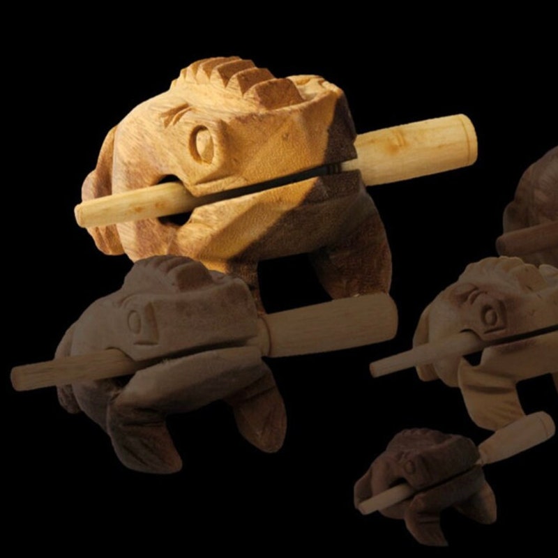 Wooden Frog Instrument - Etsy