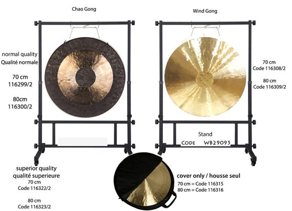 Selection of gong 70 and 80 cm Chao gong 'superior | Etsy