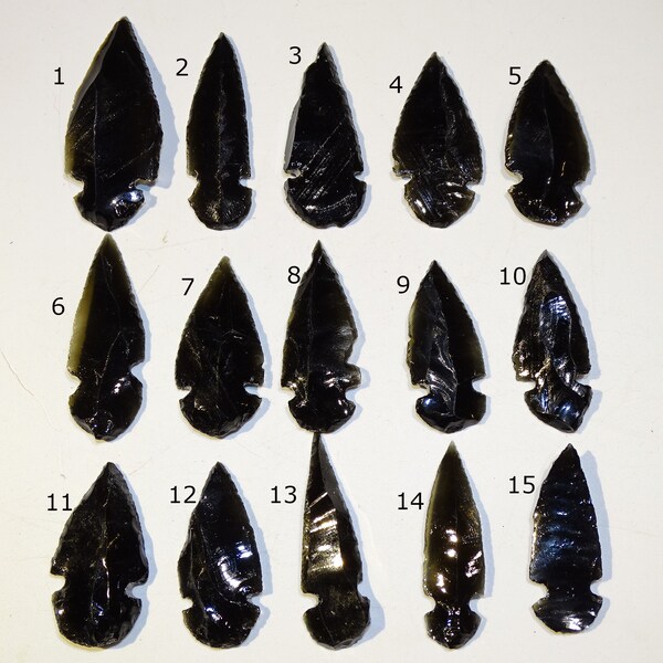 Obsidian Arrowhead - Etsy