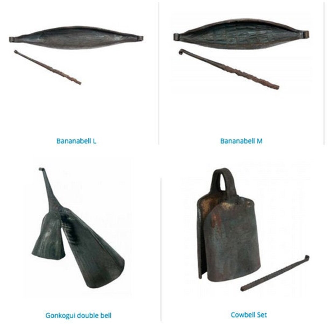 Rare Real African Bells, in Steel, to Be Fixed on Drums or on ...