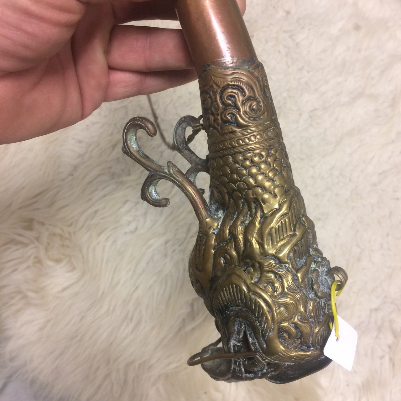 Authentic and Ancient Tibetan Horn Tibetan Ritual Instrument - Etsy UK