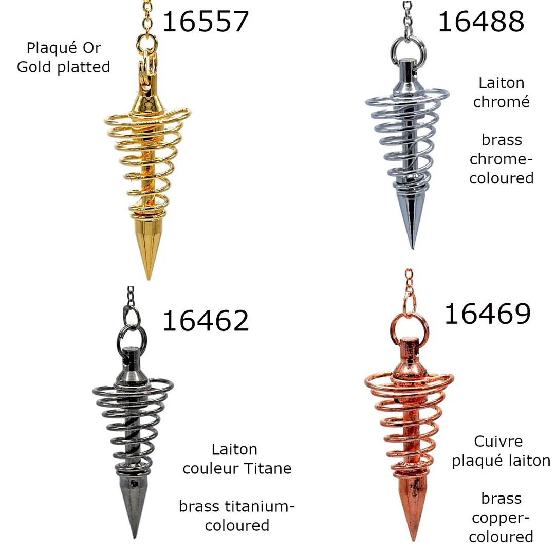 Selection of Pro Pendulums in the Shape of a Spiral Your - Etsy