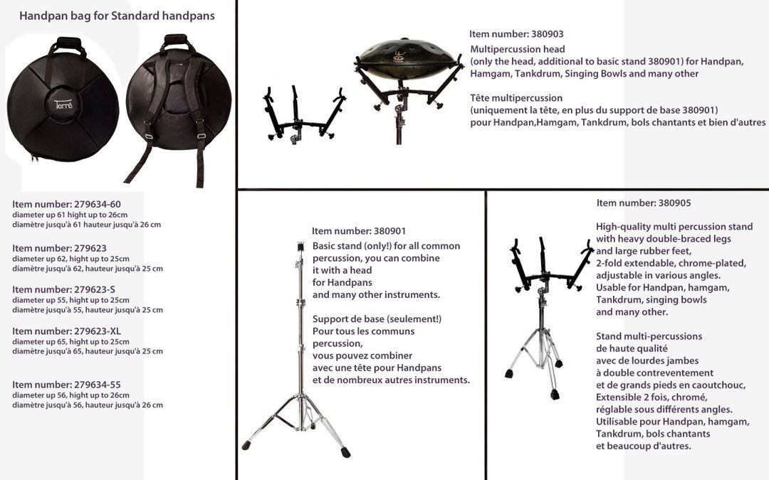 Covers and Stands of Your Choice for Handpans Hamgam - Etsy