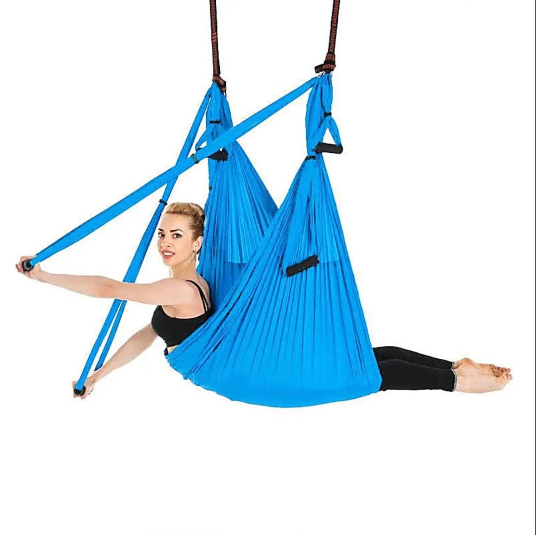 Yoga Swing is the Perfect Tool for Inversion Therapy hanging Upside ...