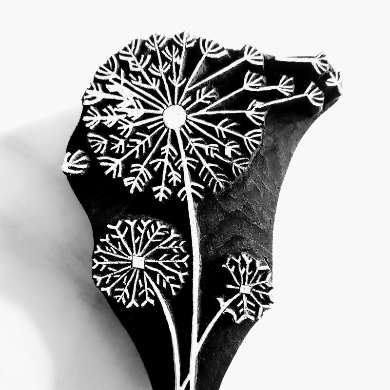 Dandelion Stamp - Etsy UK