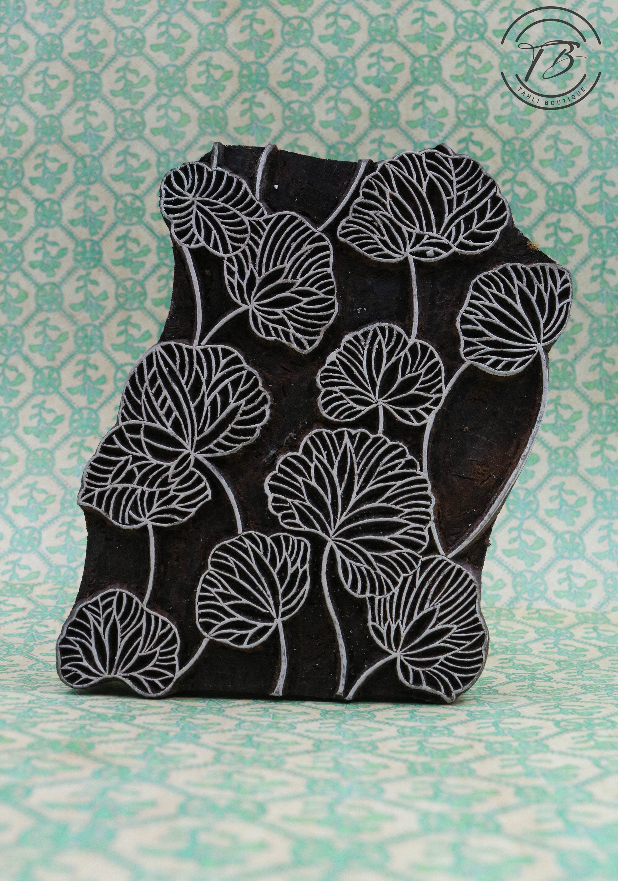 Floral Stamp Indian Wood Printing Block Stamp Pottery Stamp - Etsy