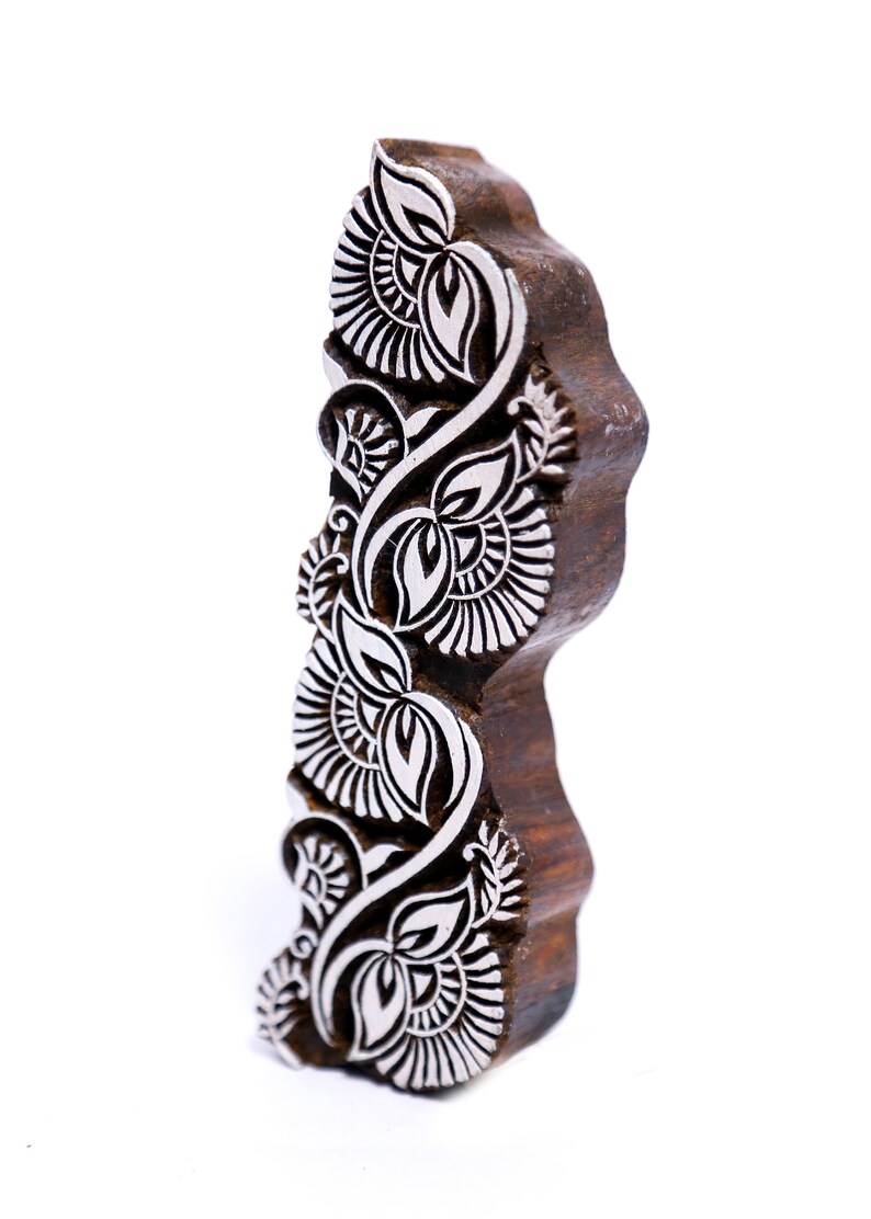 Wood Printing Block Pottery Stamp Block Print Stamp Clay - Etsy