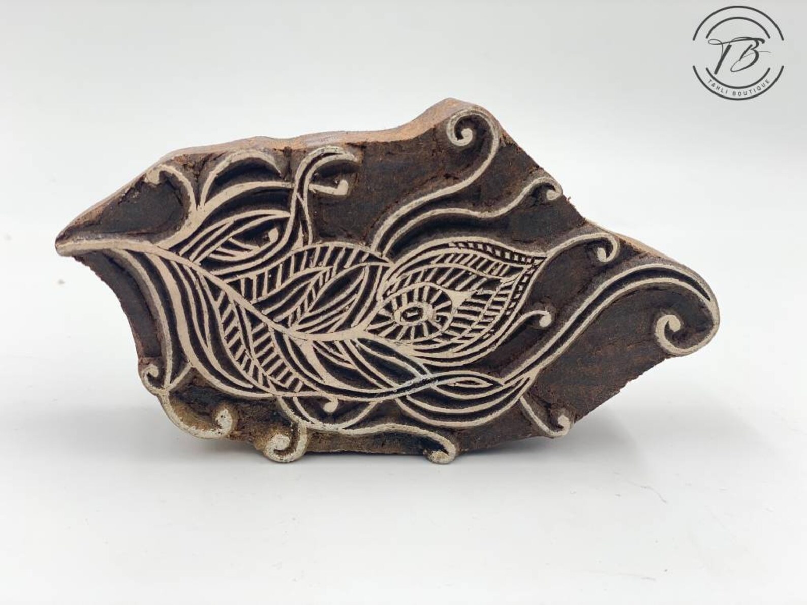 Feather Stamp Pottery Stamp Indian Stamp Wood Printing - Etsy