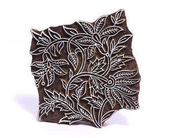 Fox Hand Carved Wood Printing Block Pottery Stamp Indian - Etsy