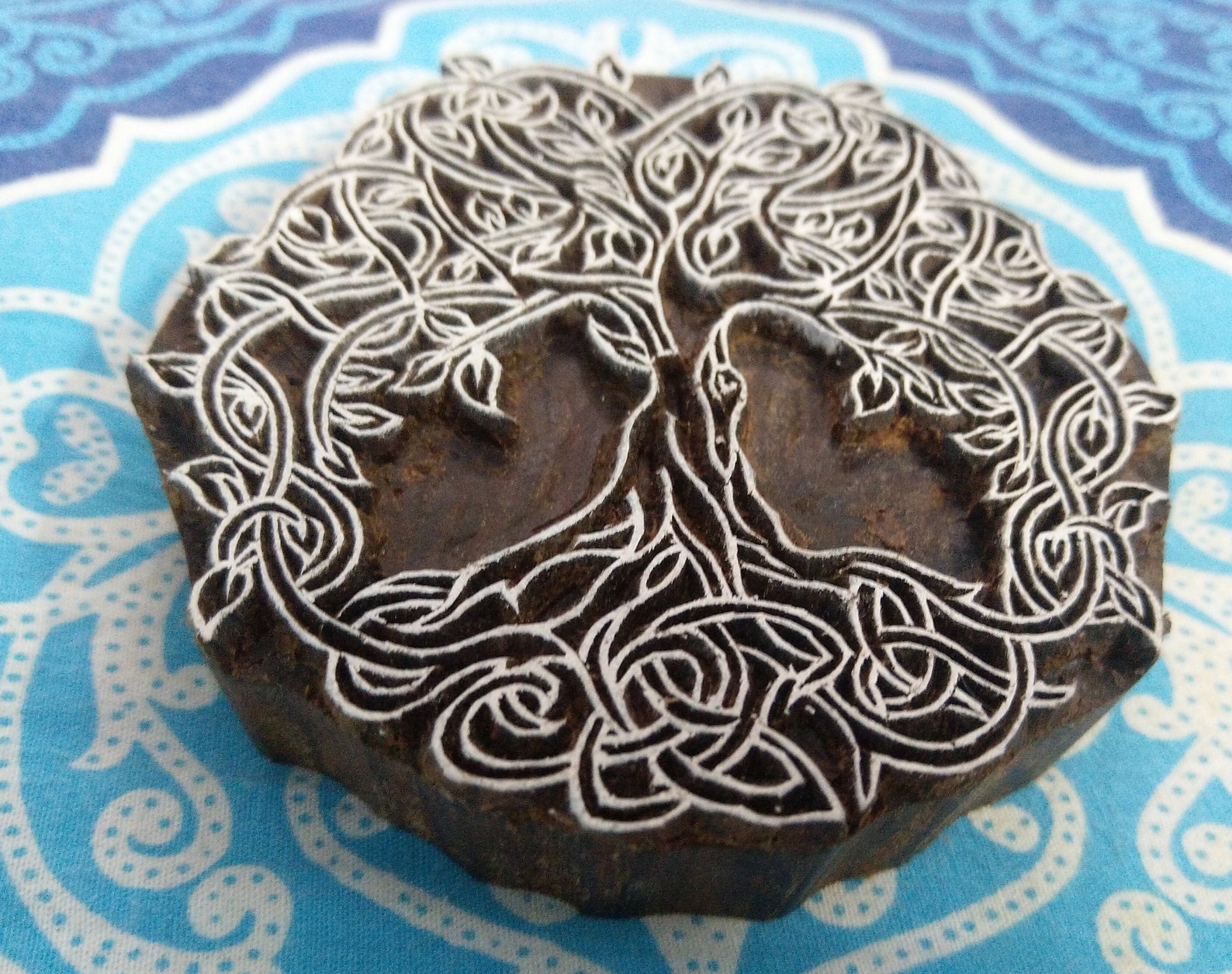Tree of Life Stamp Tree Stamp Indian Stamp Block for Textile - Etsy