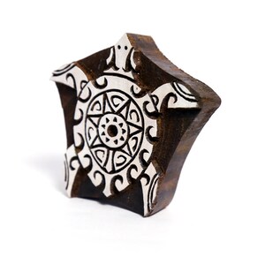 Turtle - Wood Printing Block; Pottery Stamp; Block Print Stamp; Clay ...