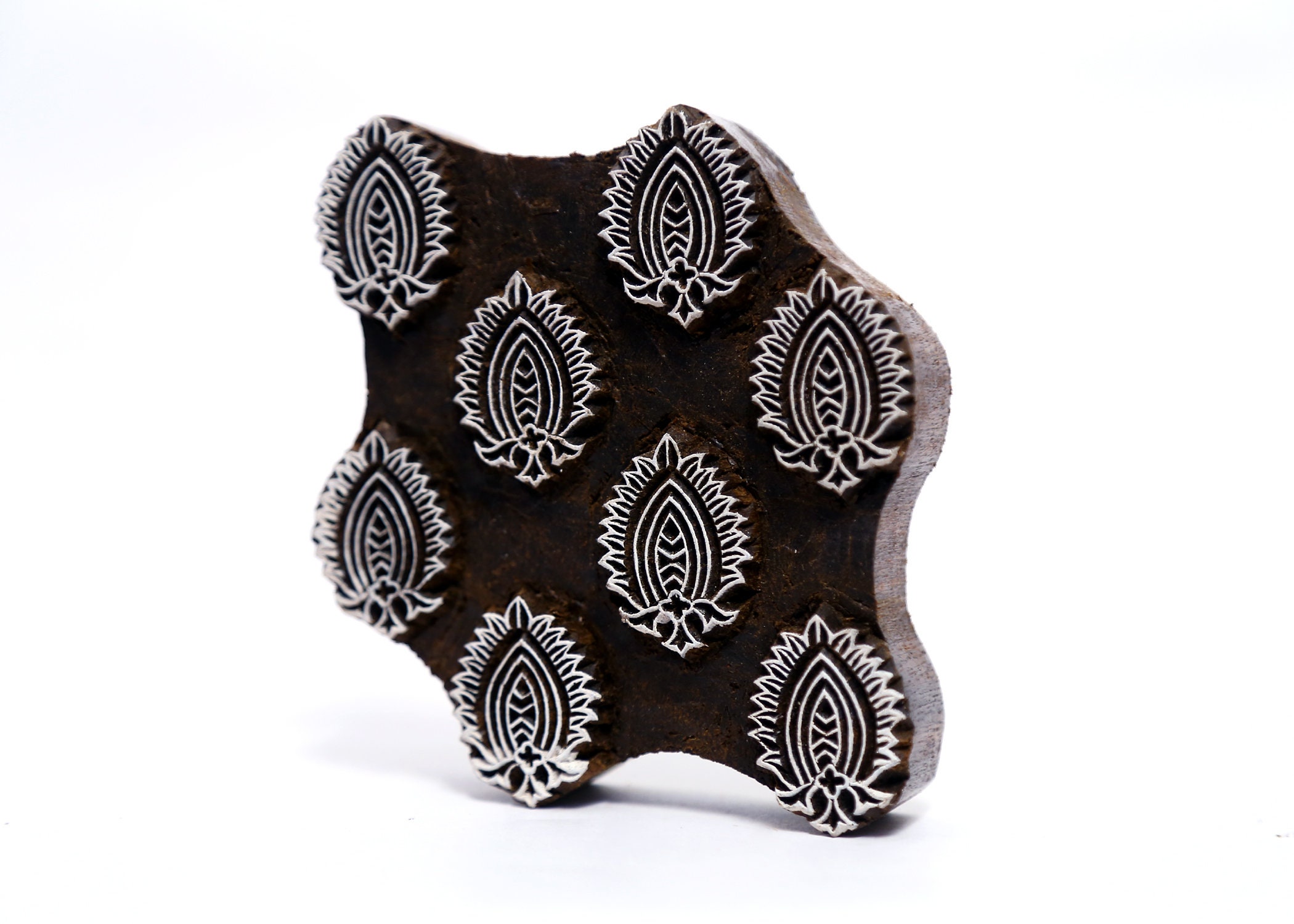 Wood Printing Block Pottery Stamp Block Print Stamp Clay - Etsy