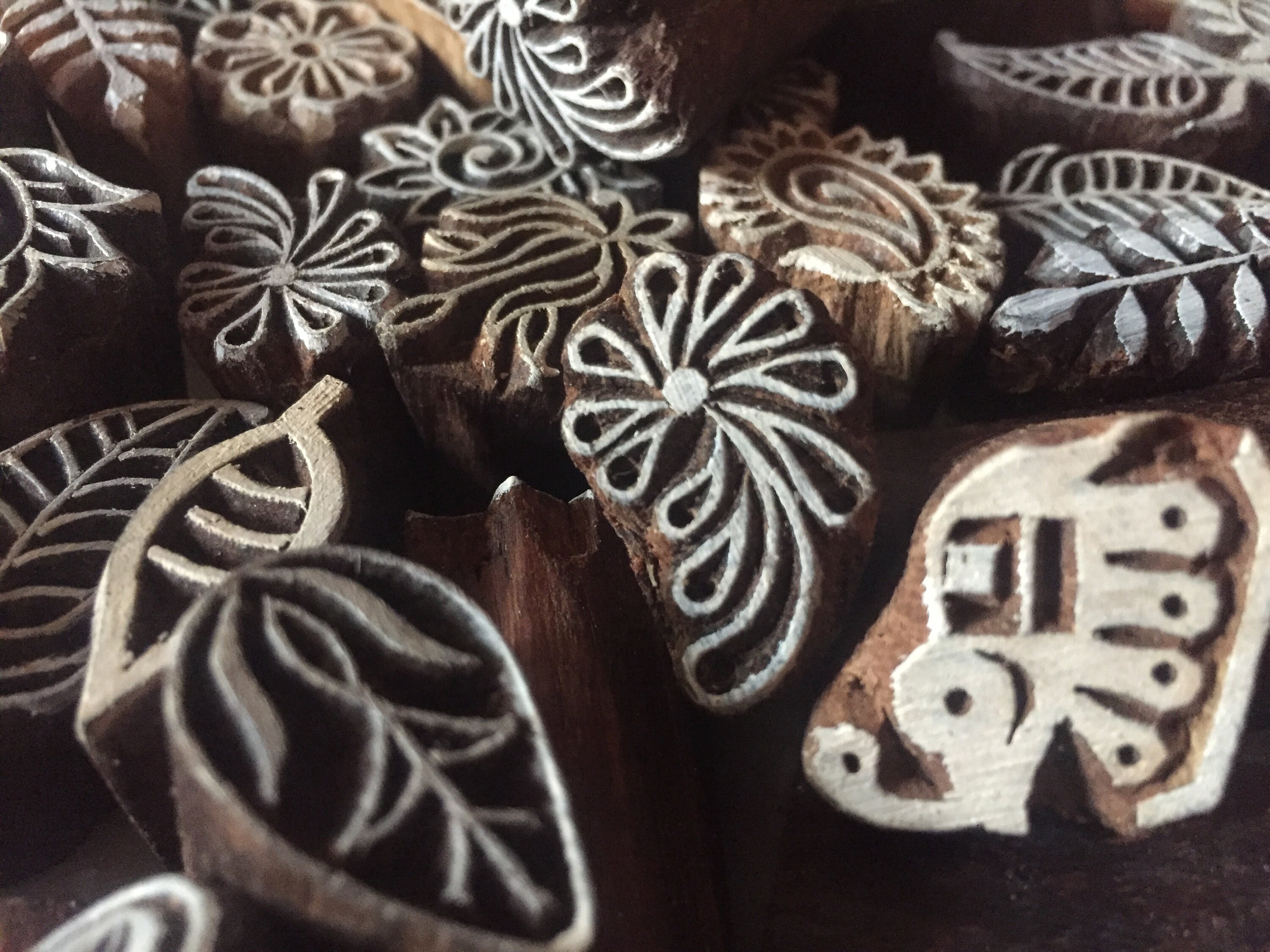 Lot of 10 Soap Stamps Pottery Stamps Tjaps Small Indian | Etsy