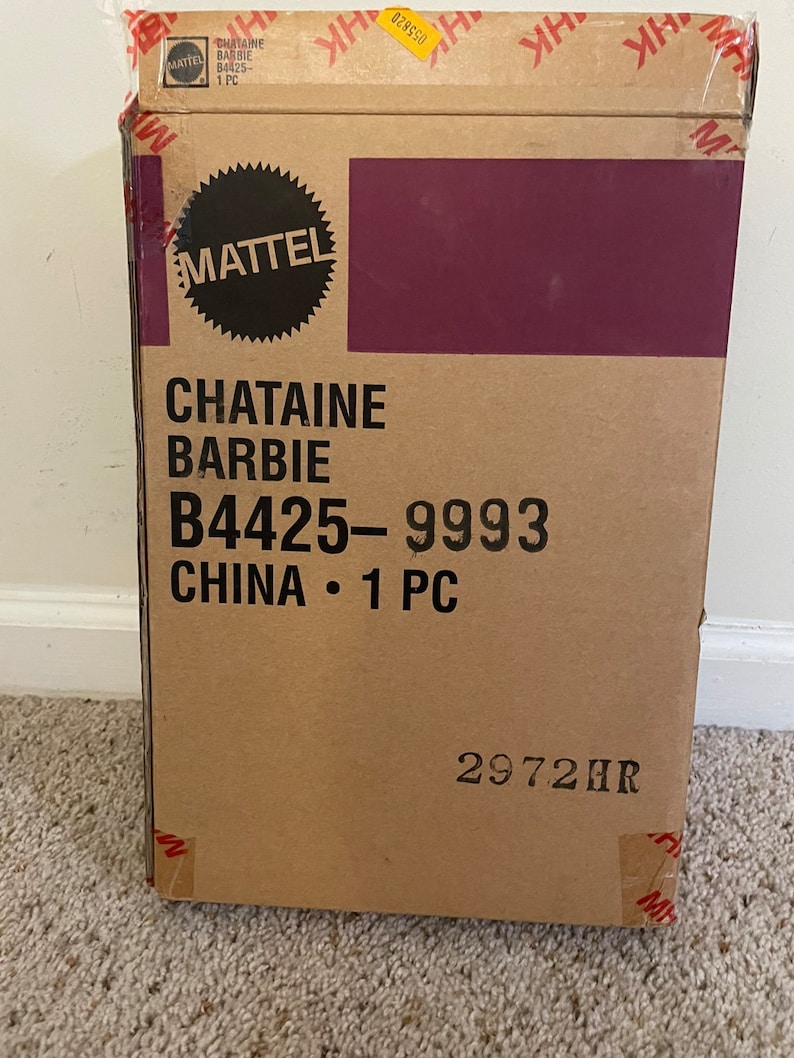 Chataine Silkstone Barbie NRFB LE600 With Shipper Box - Etsy