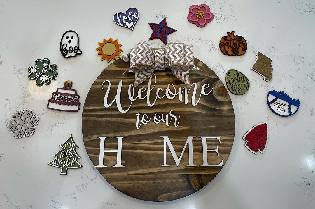 Interchangeable Door Sign - Etsy