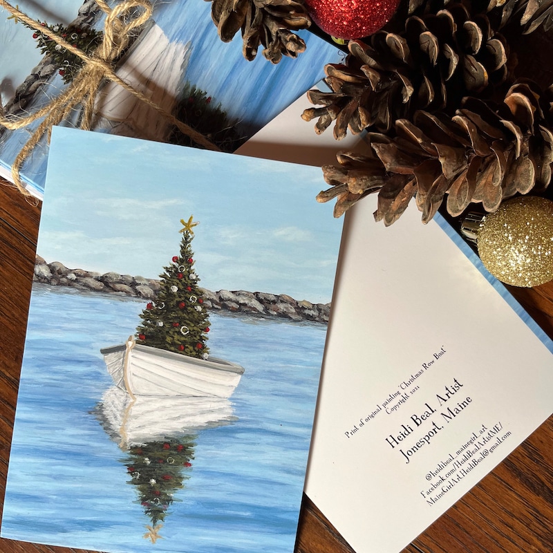 Nautical Christmas Cards - Etsy