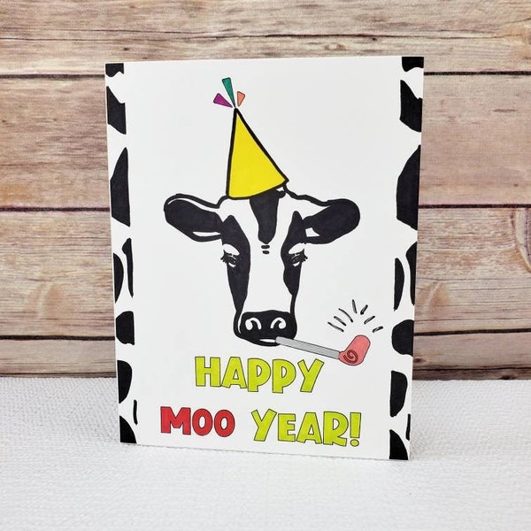 Funny New Years Card - Etsy