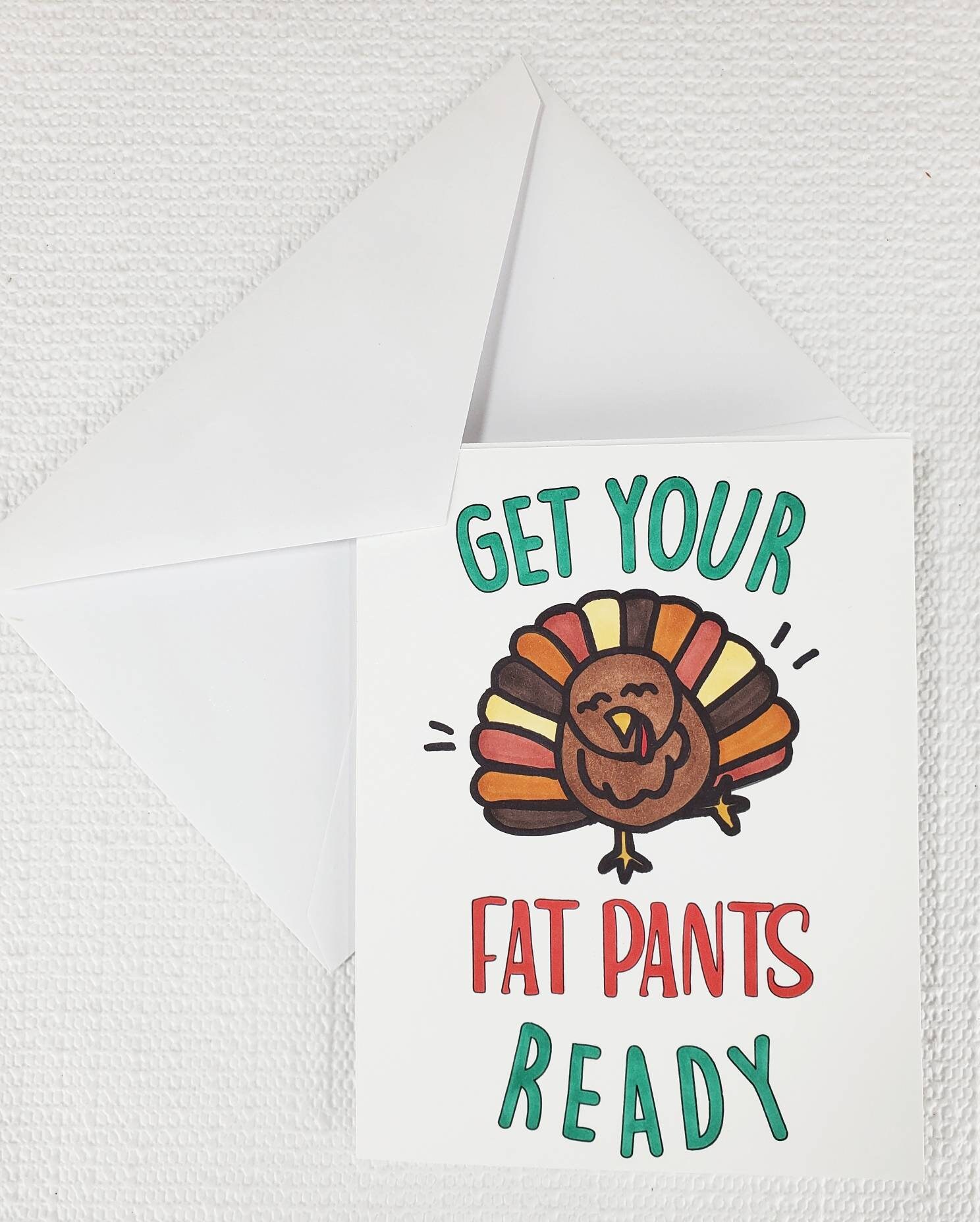 Turkey Day Turkey Card Thanksgiving Turkey Funny | Etsy