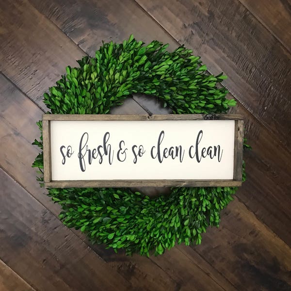 So Fresh and so Clean Clean - Etsy