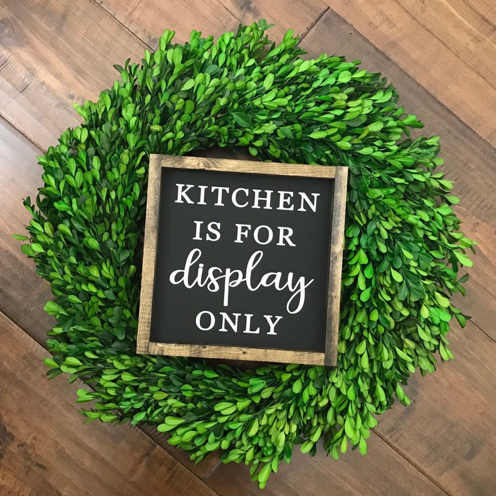 The Kitchen Collection Kitchen Sign Decor Coffee Sign | Etsy