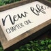 New Life Chapter One Sign New Beginnings Modern Farmhouse Boho Decor ...