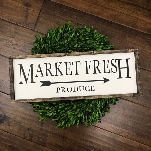 Produce Signs - Etsy