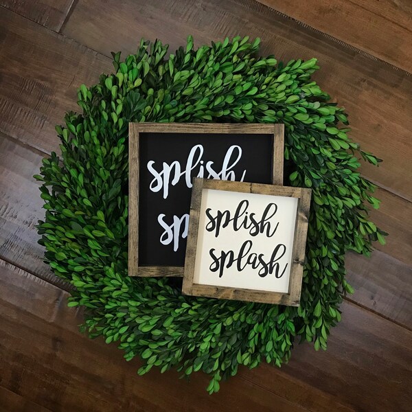 Splish Splash Wall Art - Etsy